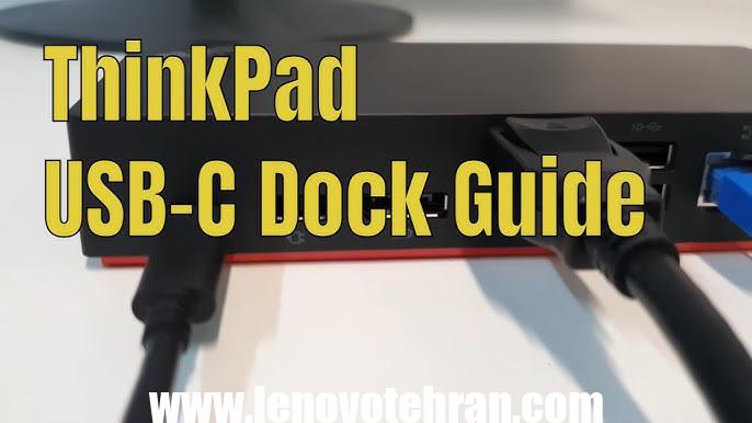 راهنمای نصب Docking Station لنوو در ویندوز ۱۱